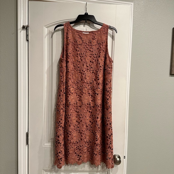 J. Jill | Dresses | J Jill Lace Overlay Dress | Poshmark